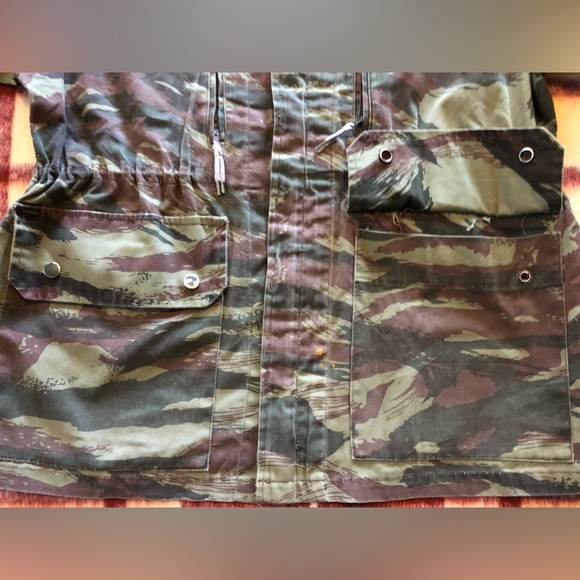 U.S. Army | Jackets & Coats | Old French F Pattern Lizard Jacket ...